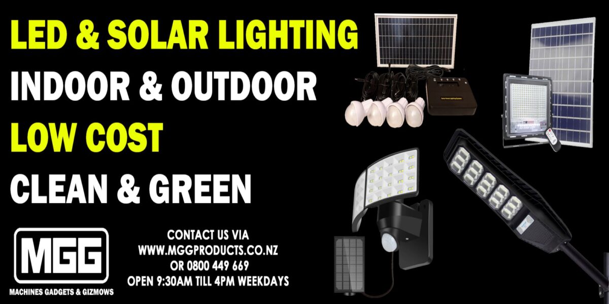 Solar Indoor and Outdoor Lighting - Solar Light New Zealand
